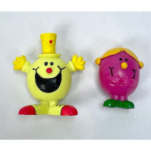 Toys | Arbys Yellow Mr Men Funny Purple Little Miss Helpful Figures Set ...